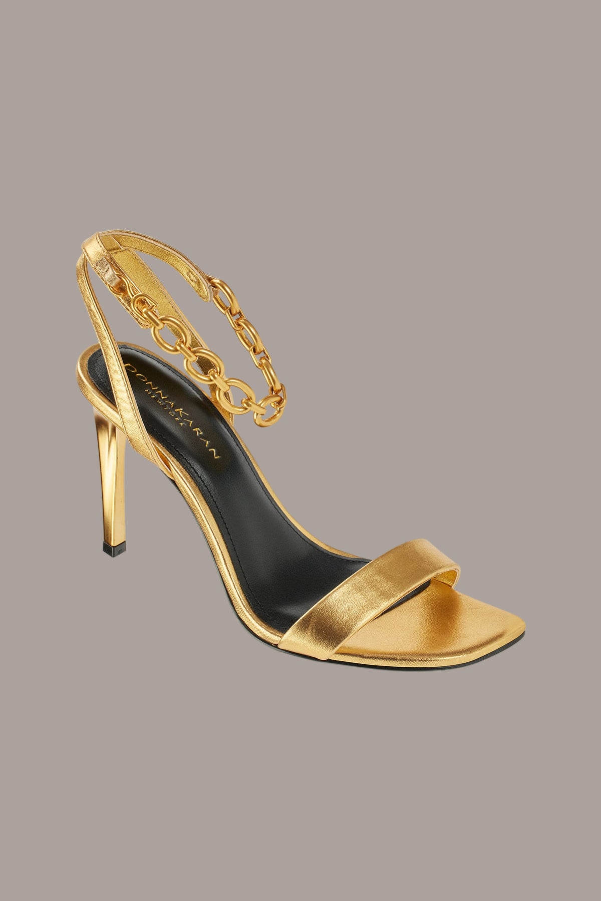 Corin Chain Ankle Strap Sandal | Heels | Donna Karan