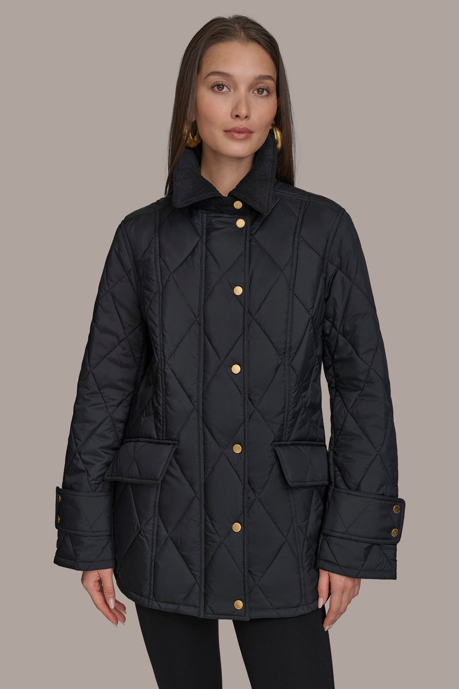 Quilted Barn Jacket | Quilts | Donna Karan